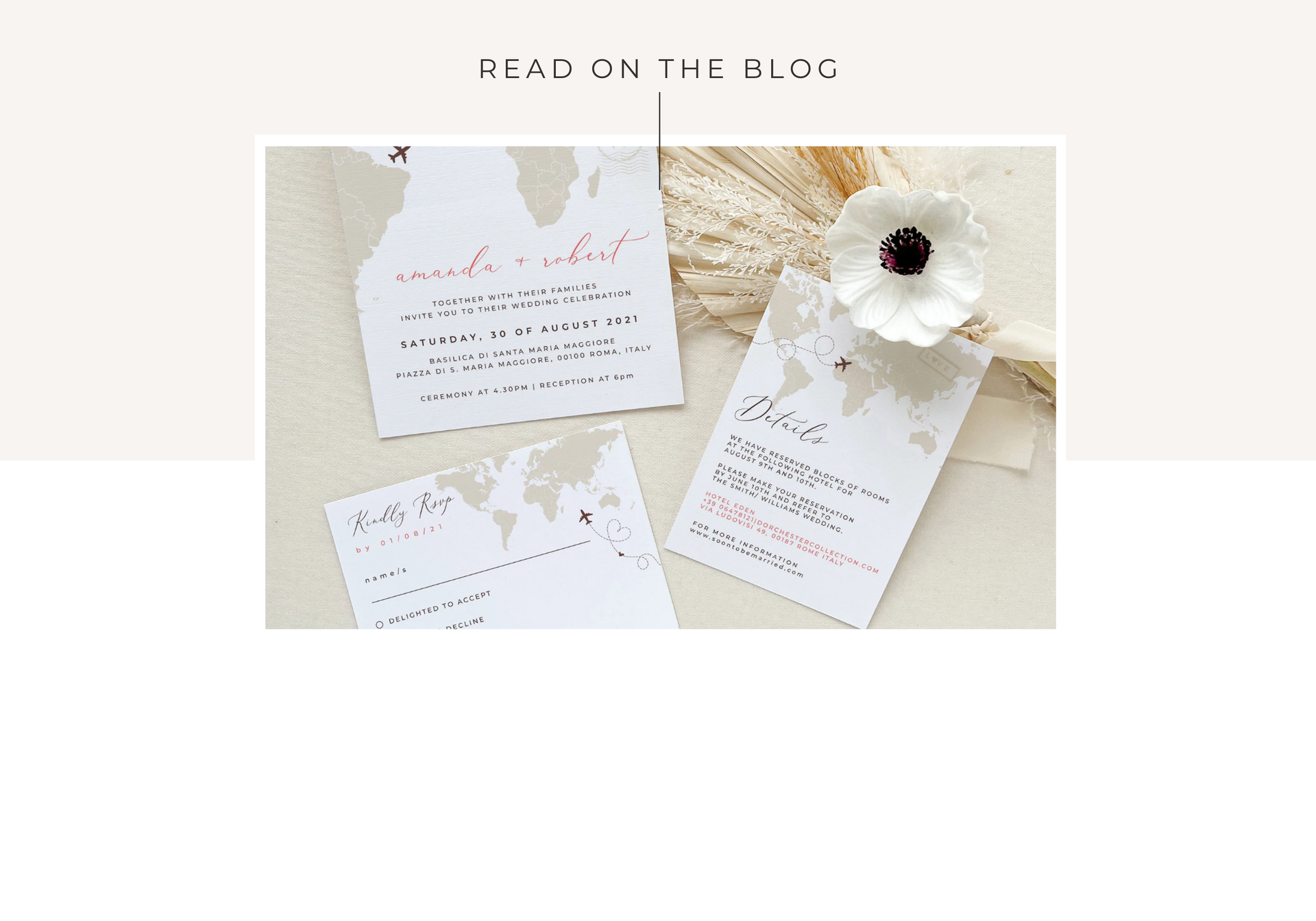 15+ Destination Wedding Invitation Ideas & Examples That Wow – Creative ...