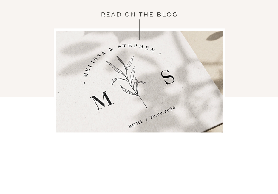 Using Your Wedding Logo Design: 10 Ways to Make It Shine – Creative ...