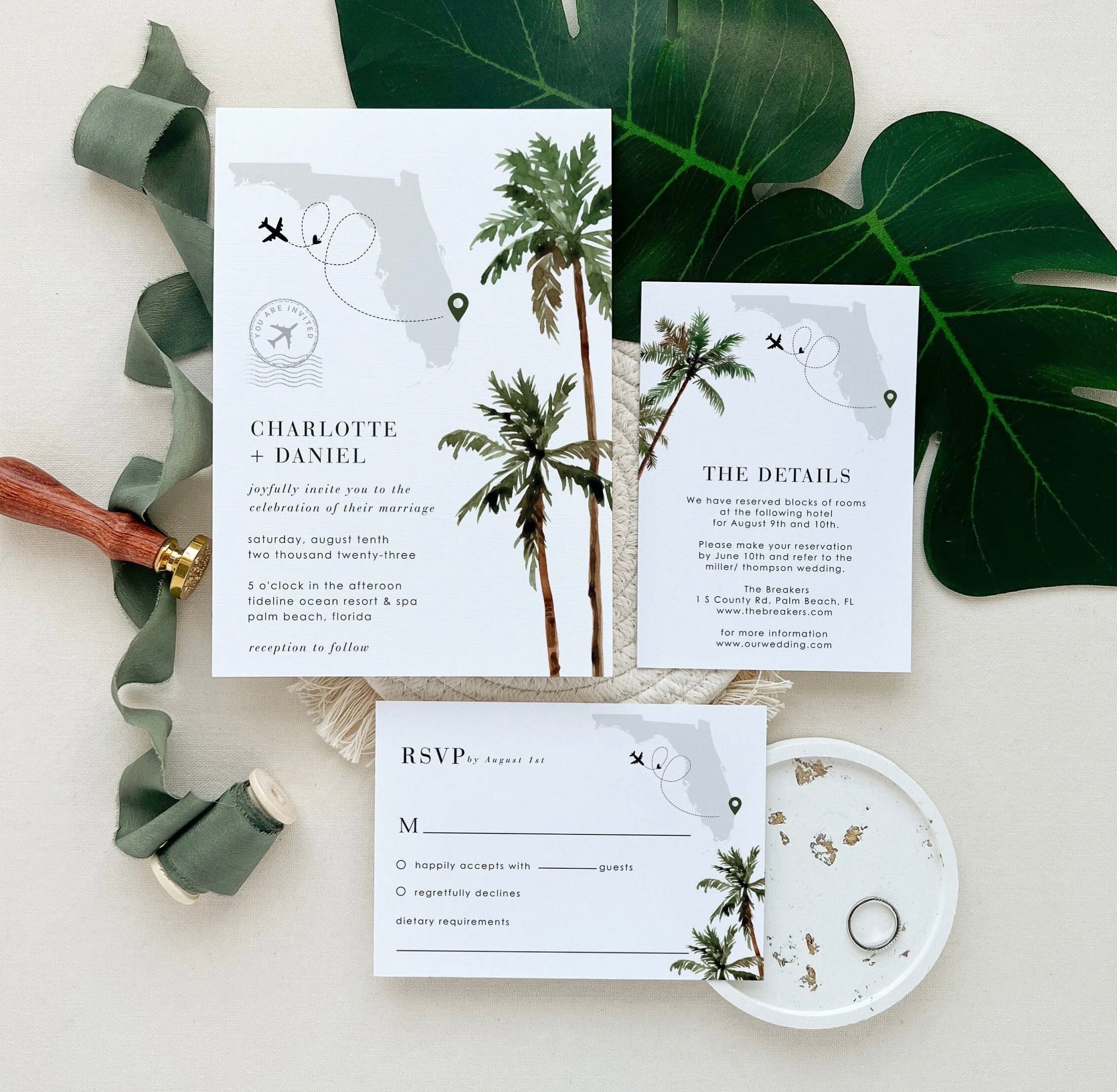 Fall in Love with These Unique Destination Wedding Invitations – Page 2 ...
