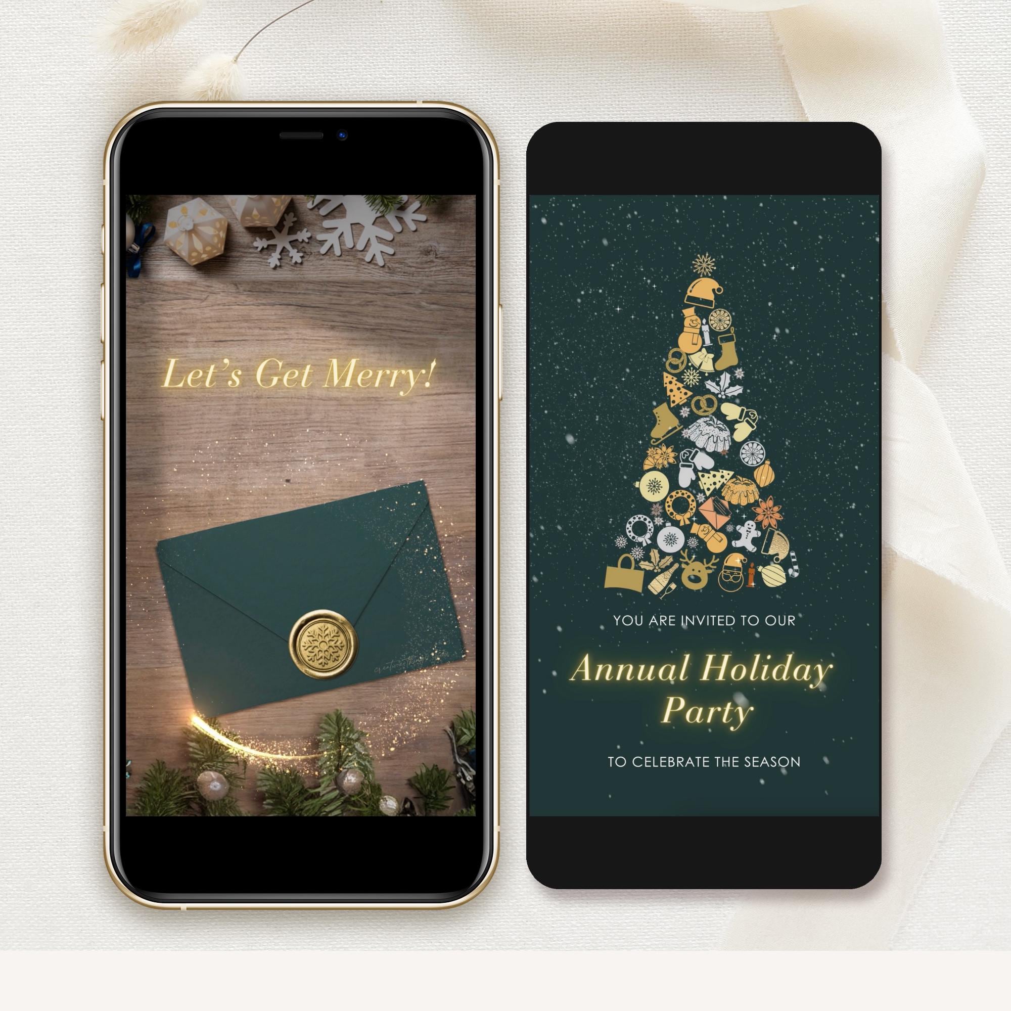 Christmas Day Invitation Video Template – Creative Things Studio