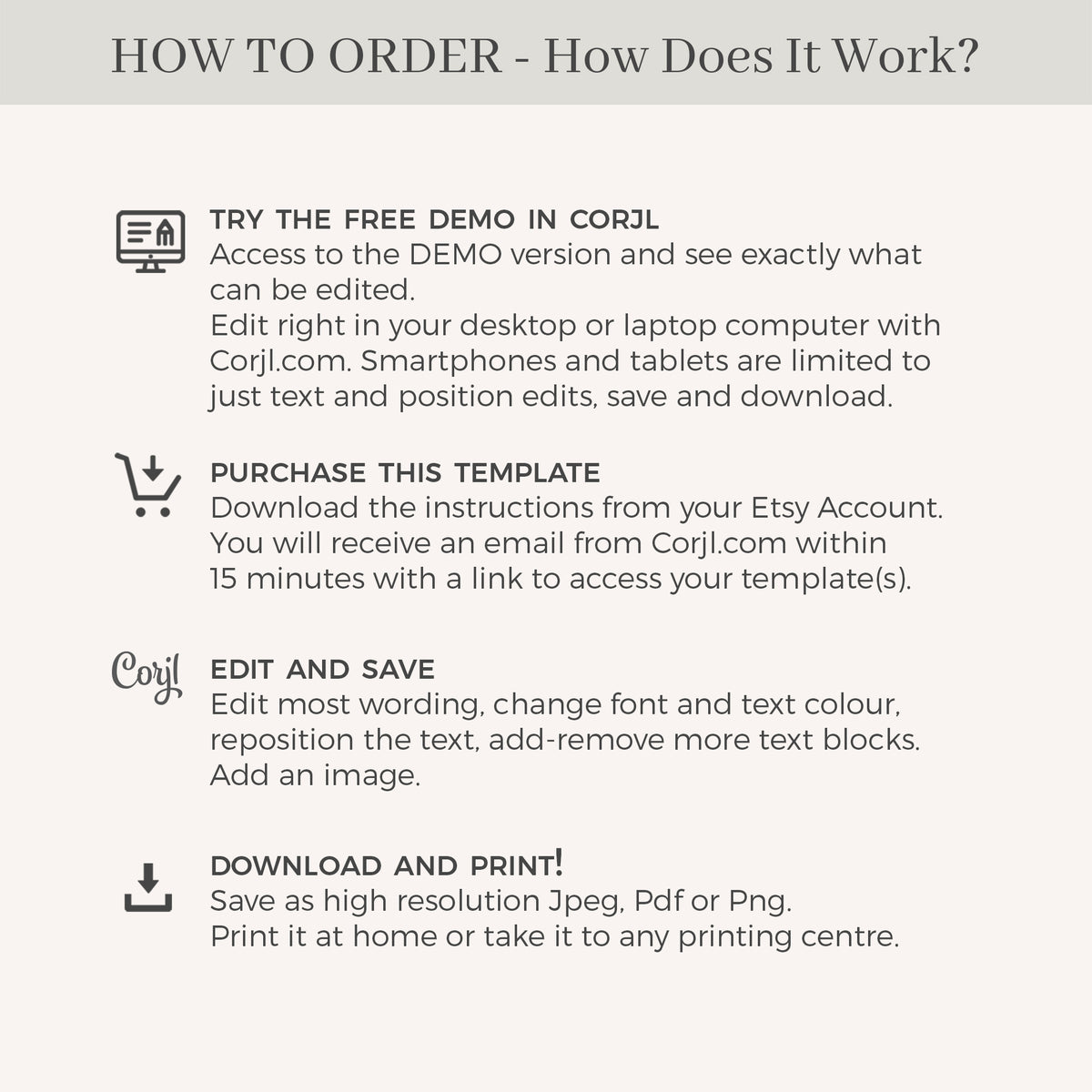 Ambra Wedding Welcome Sign Template - Free Demo – Creative Things Studio