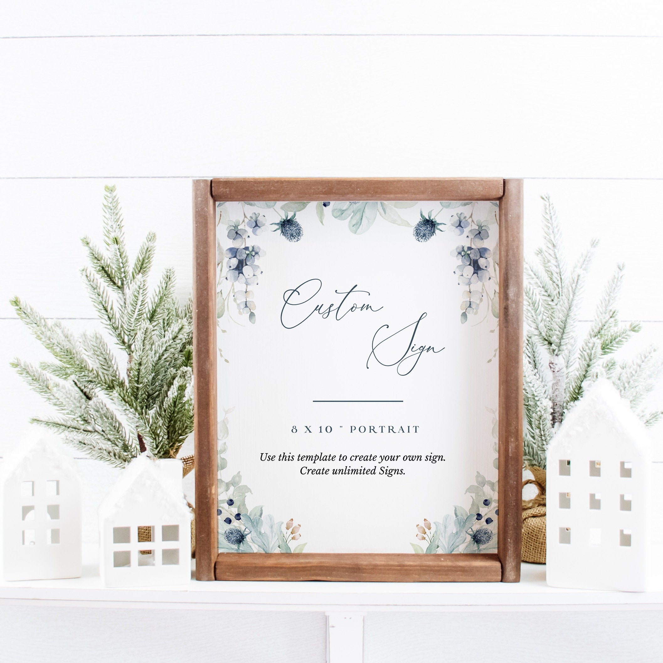 BIANCA Printable Wedding Sign Small